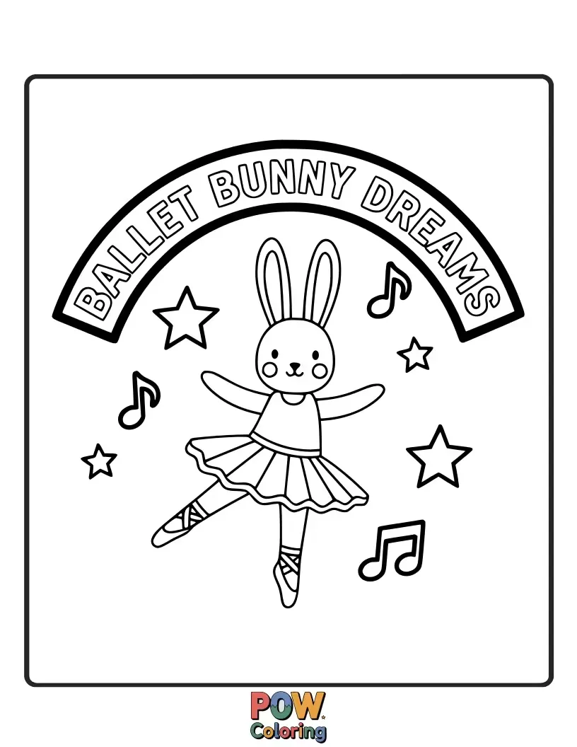 33 Ballet Coloring Pages (Free PDF Printable)