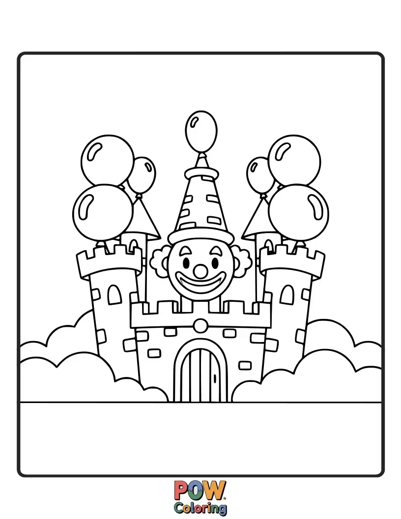 27 Clown Coloring Pages (Free PDF Printable)