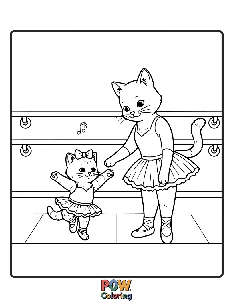 33 Ballet Coloring Pages (Free PDF Printable)