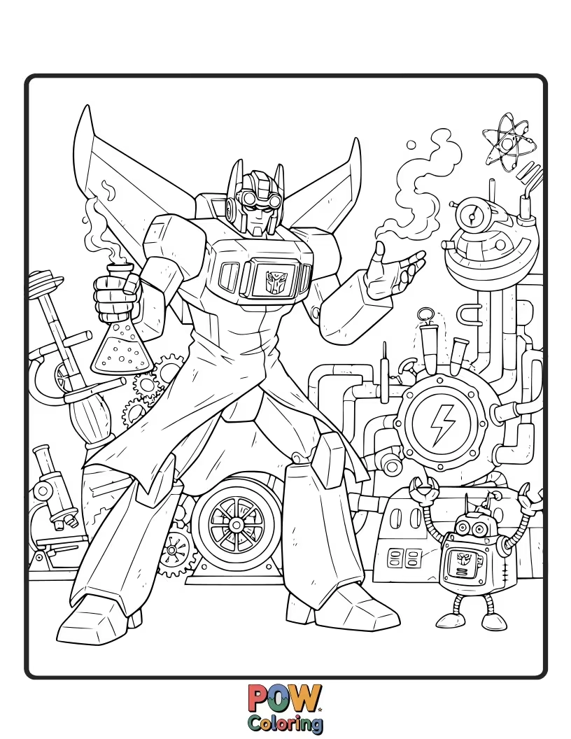 27 Transformers Coloring Pages (Free PDF Printable)